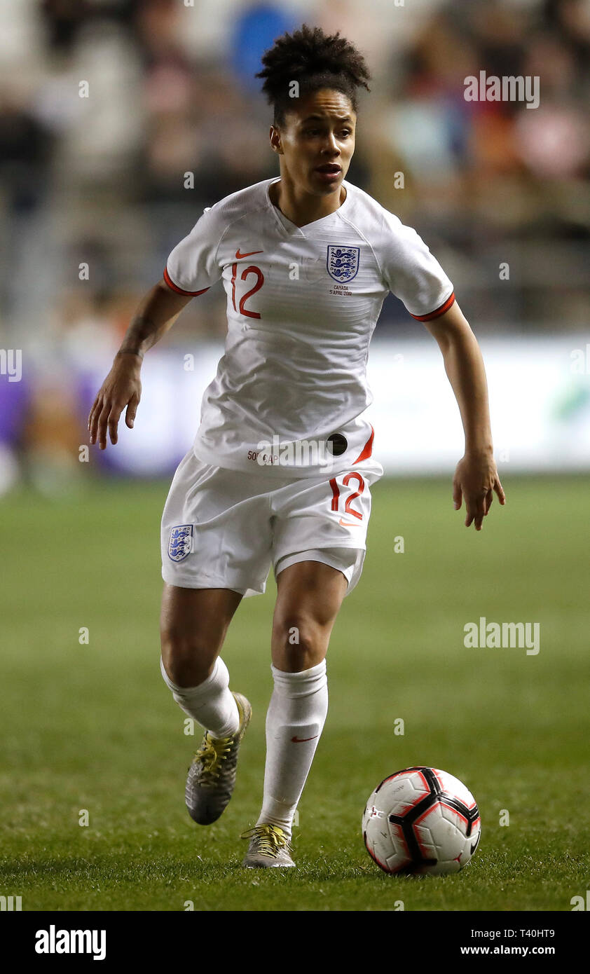 England's Demi Stokes Stock Photo - Alamy