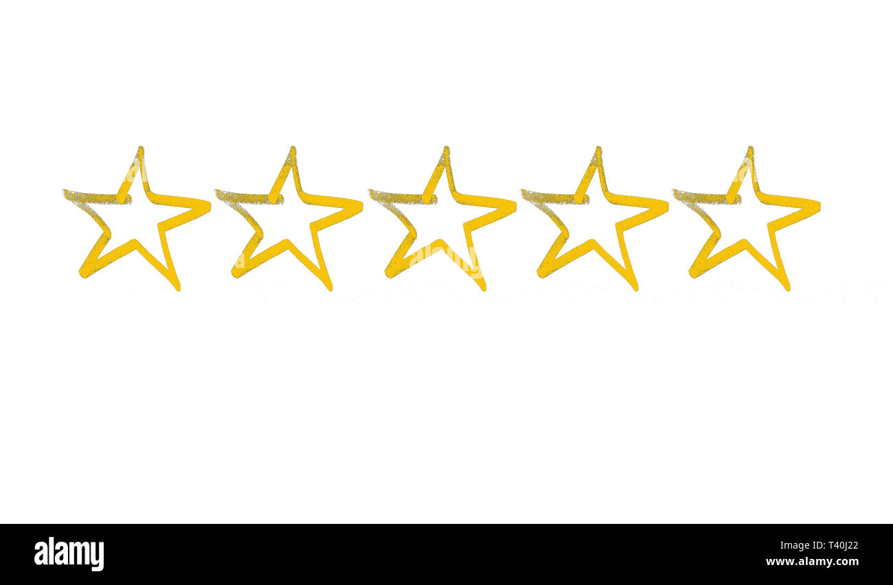 Five stars feedback icon Cut Out Stock Images & Pictures - Alamy