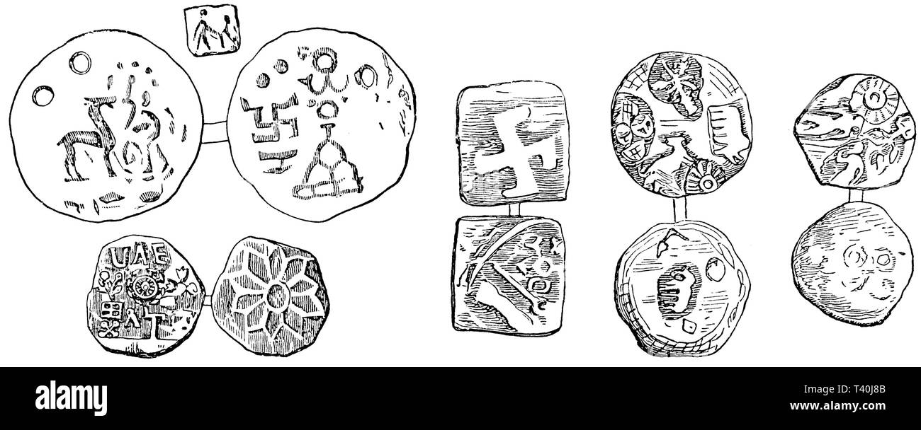 Ancient india coin hi-res stock photography and images - Alamy