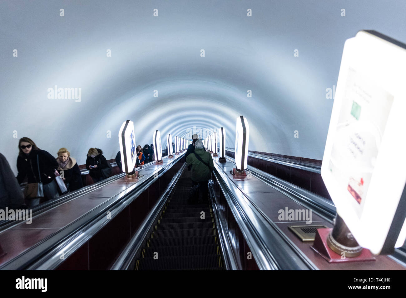 Underground metro subway kiev ukraine hi-res stock photography and ...