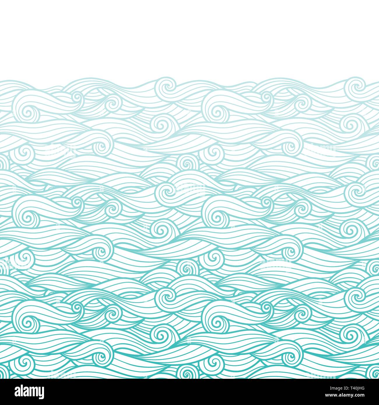 Blue swirl border background Stock Vector Images - Alamy