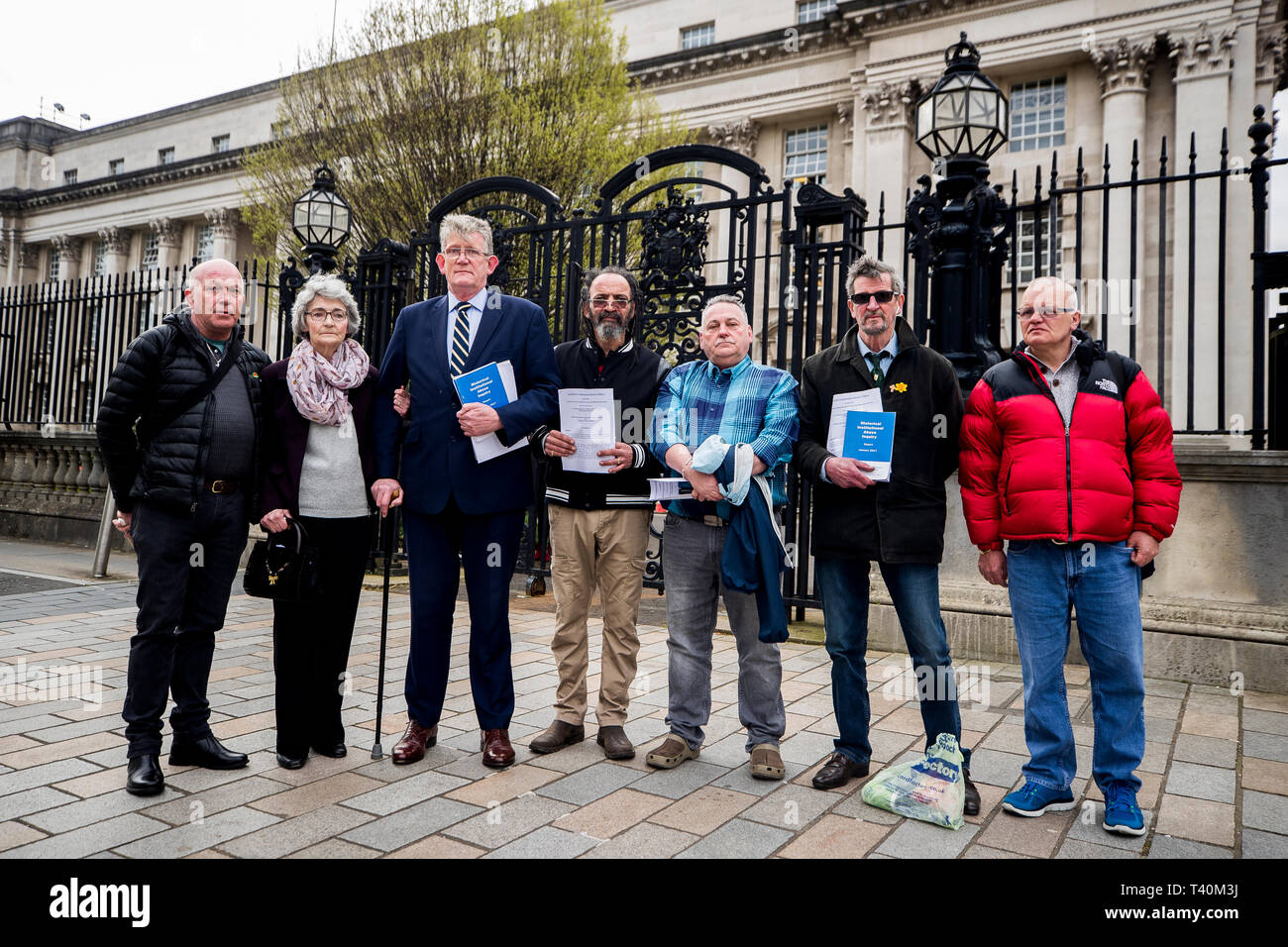 Ron graham outside belfasts high court hi-res stock photography and ...