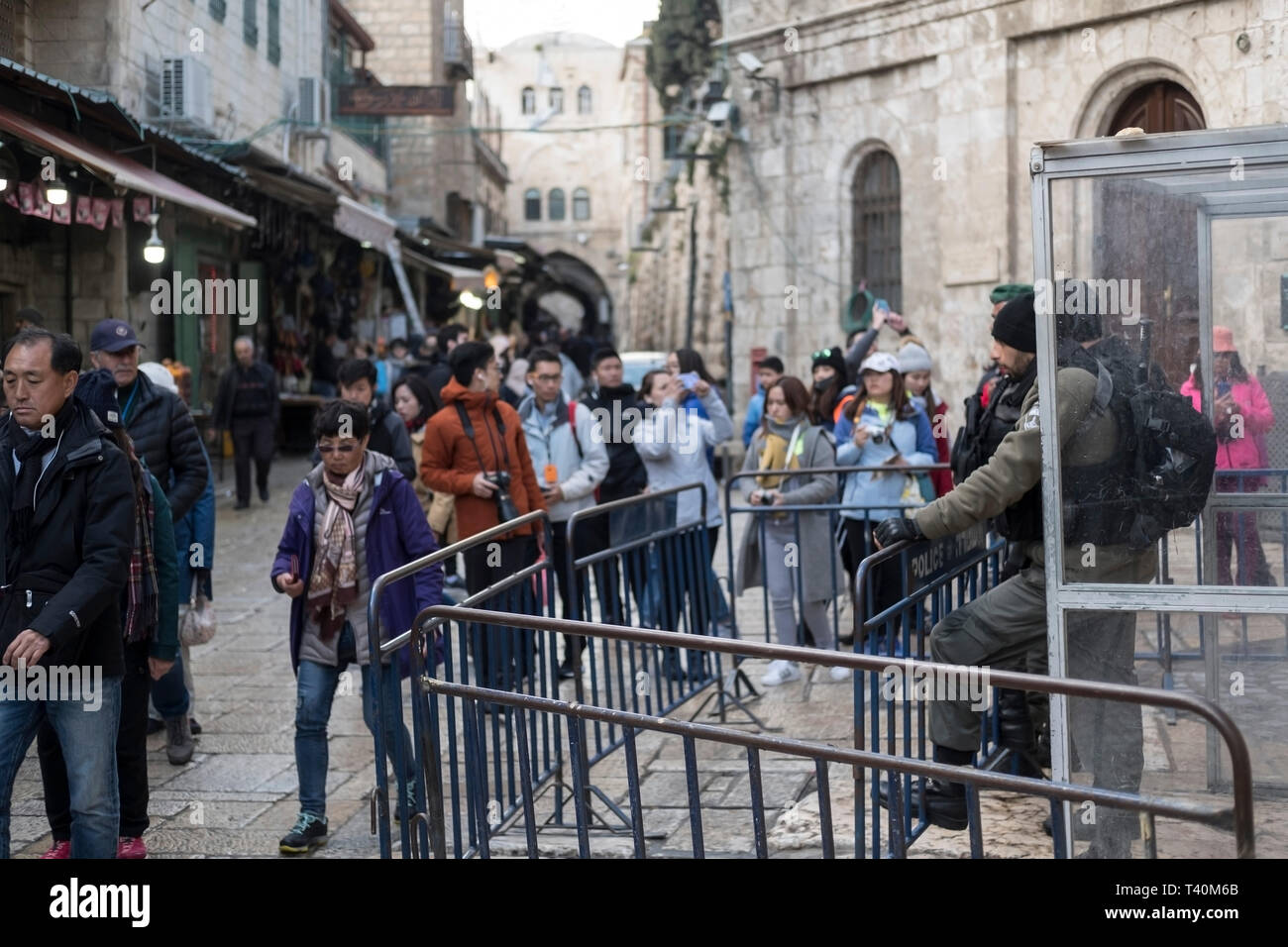 Check point jerusalem hi-res stock photography and images - Alamy