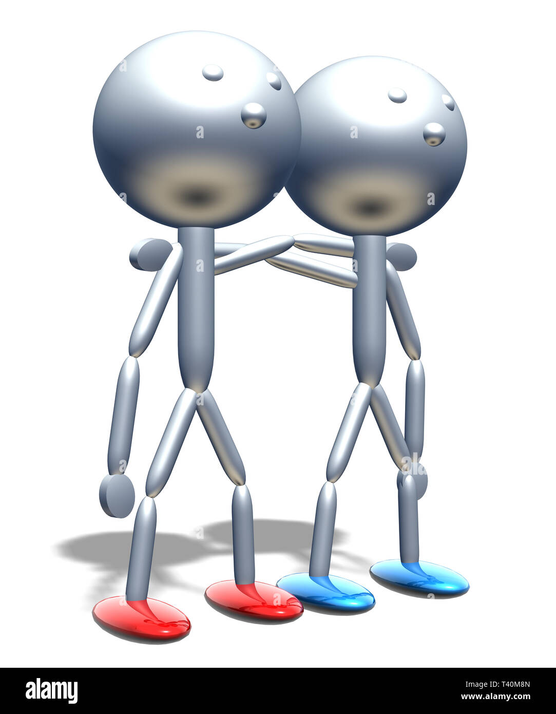 Empathy friendship Cut Out Stock Images & Pictures - Alamy