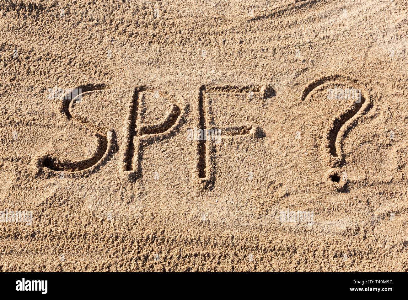 Sun protect factor concept hi-res stock photography and images - Alamy