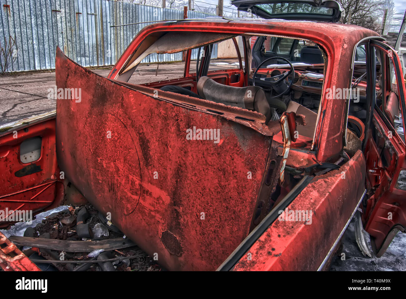 Knackered old car hi-res stock photography and images - Alamy