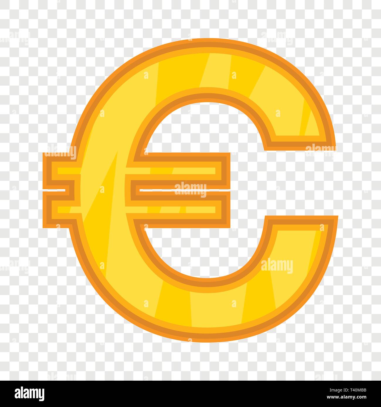 Euro icon, cartoon style Stock Vector Image & Art - Alamy