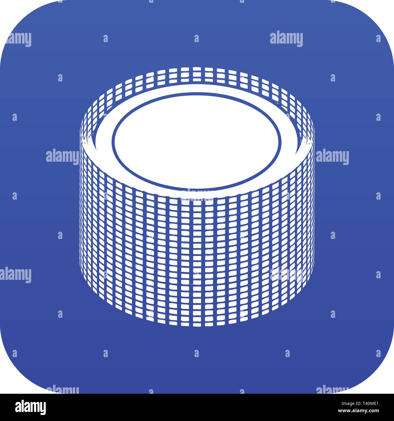 Roll glass wool Stock Vector Images - Alamy