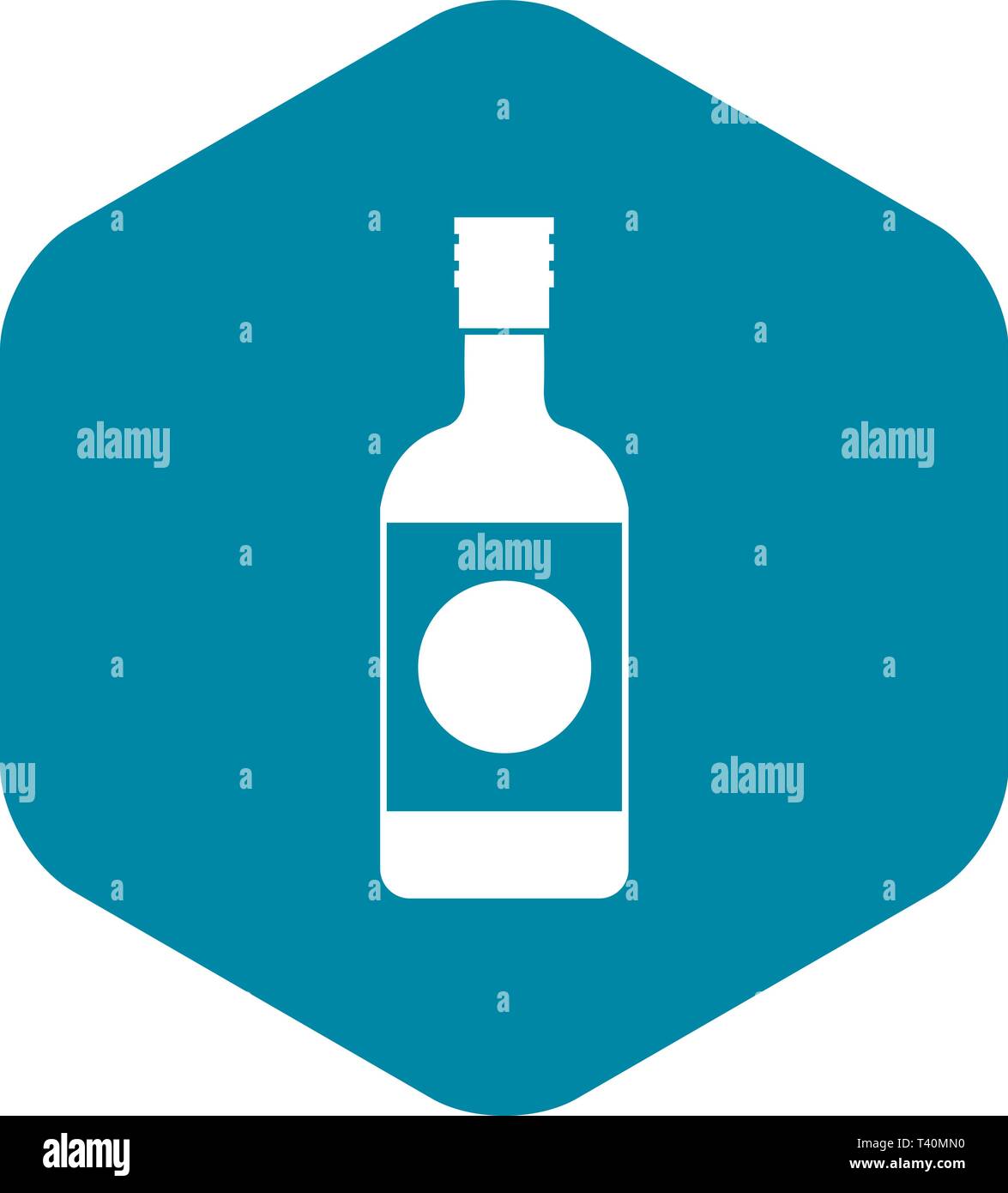 Japanese sake icon, simple style Stock Vector Image & Art - Alamy