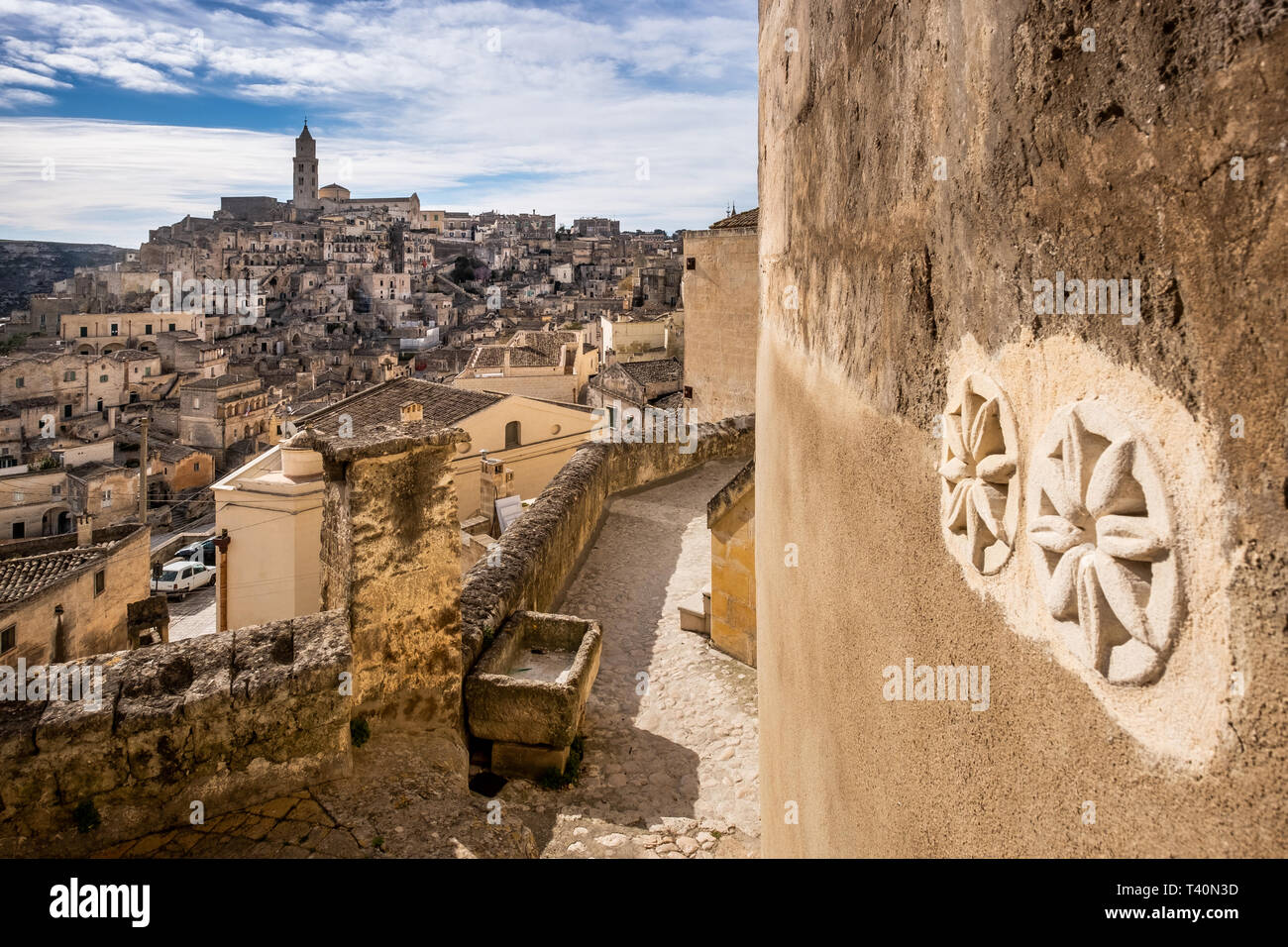 The city of Matera, in the province of Basilicata, Italy, 2019 European ...