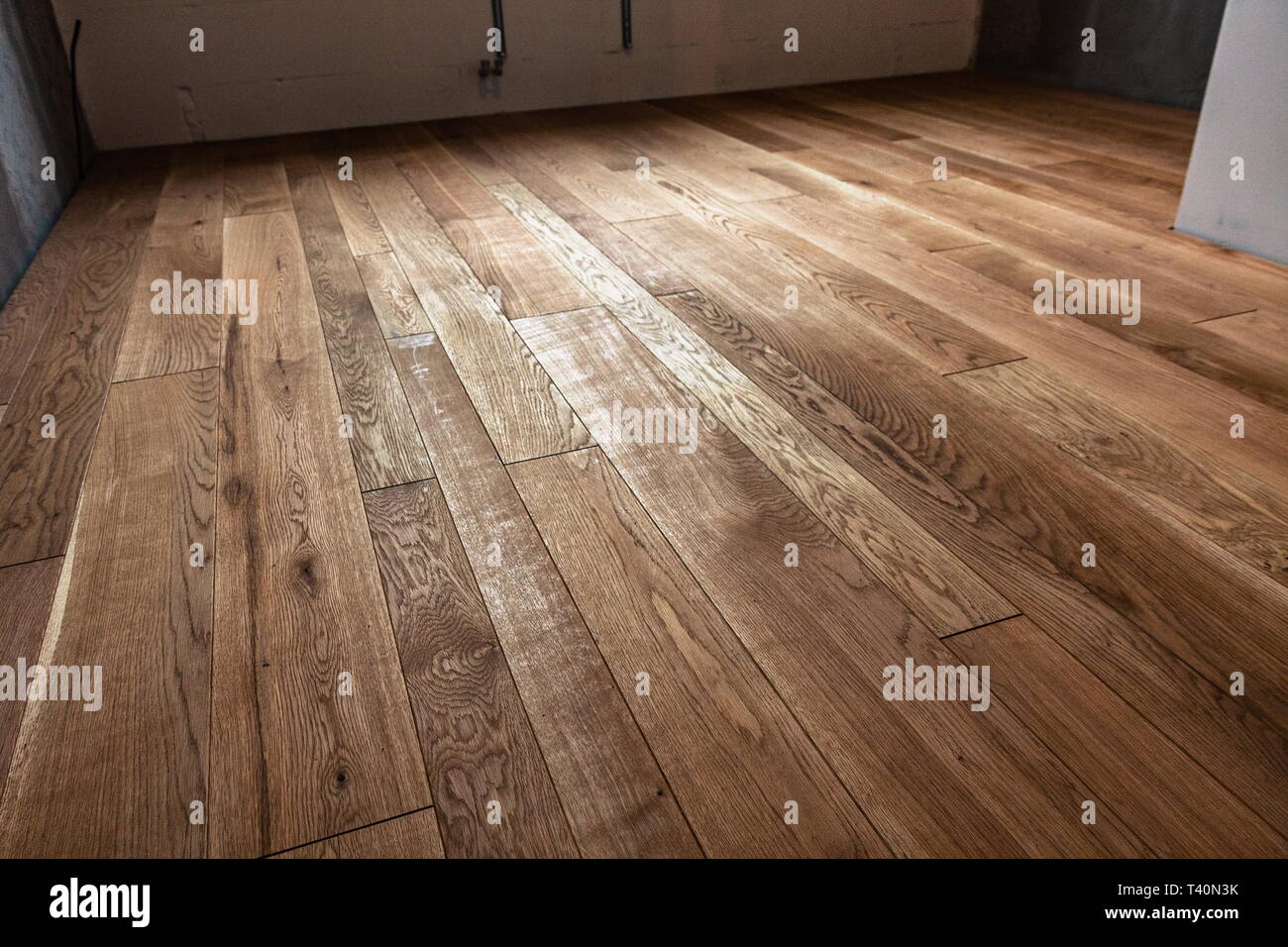 the laid floor from a tree for creation of interior design Stock Photo ...