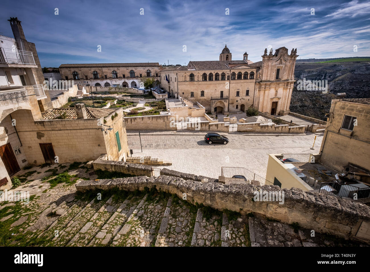 The city of Matera, in the province of Basilicata, Italy, 2019 European ...