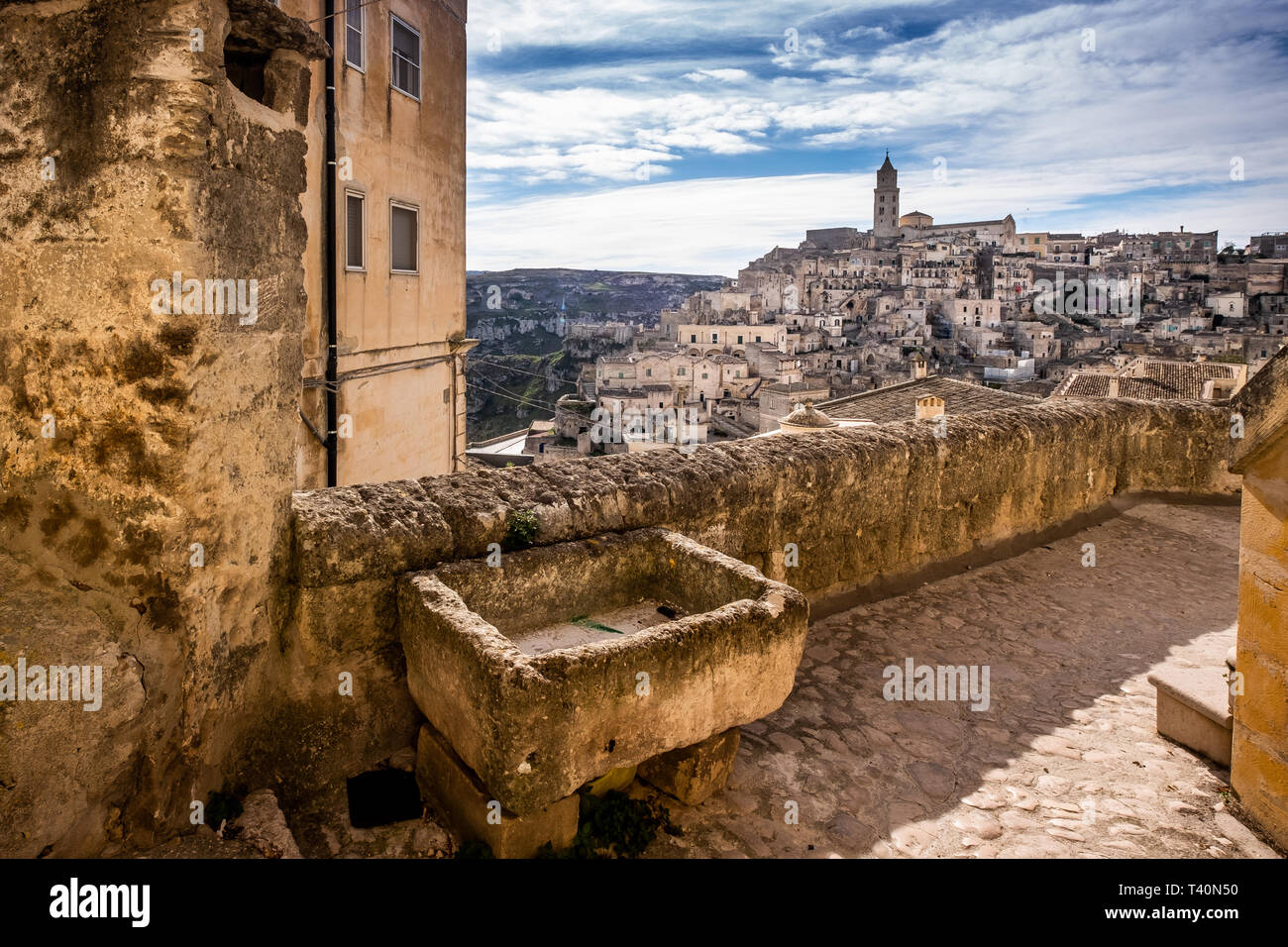 The city of Matera, in the province of Basilicata, Italy, 2019 European ...