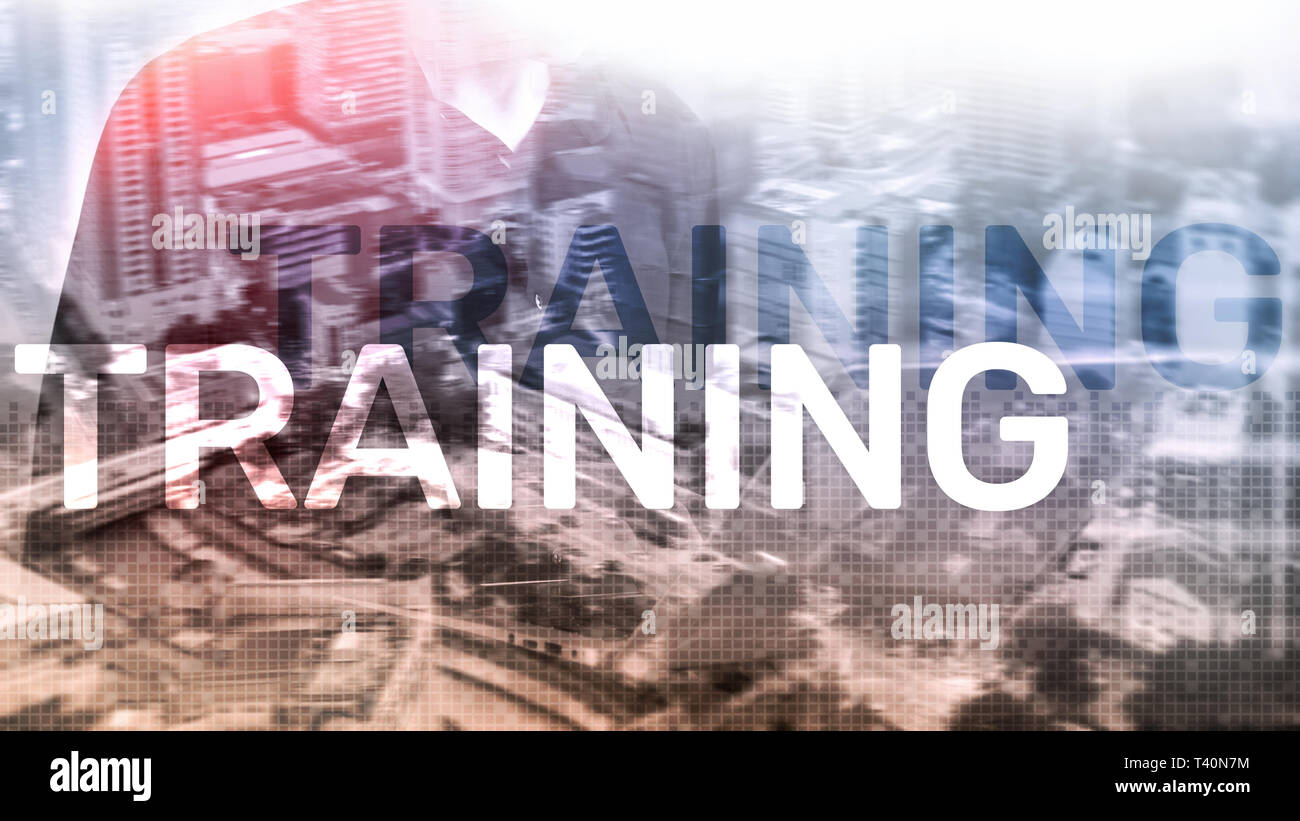 Training. Personal development. Business and education, E-Learning ...