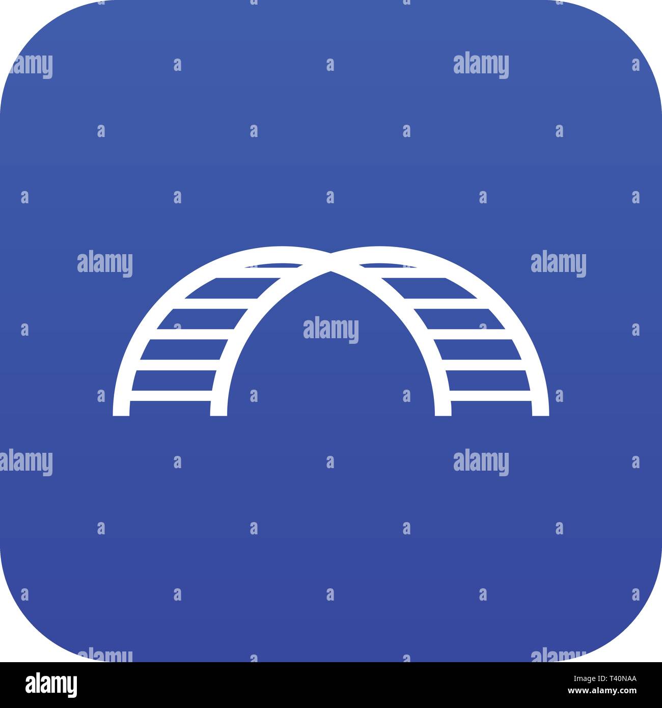 Climbing stairs icon digital blue Stock Vector Image & Art - Alamy