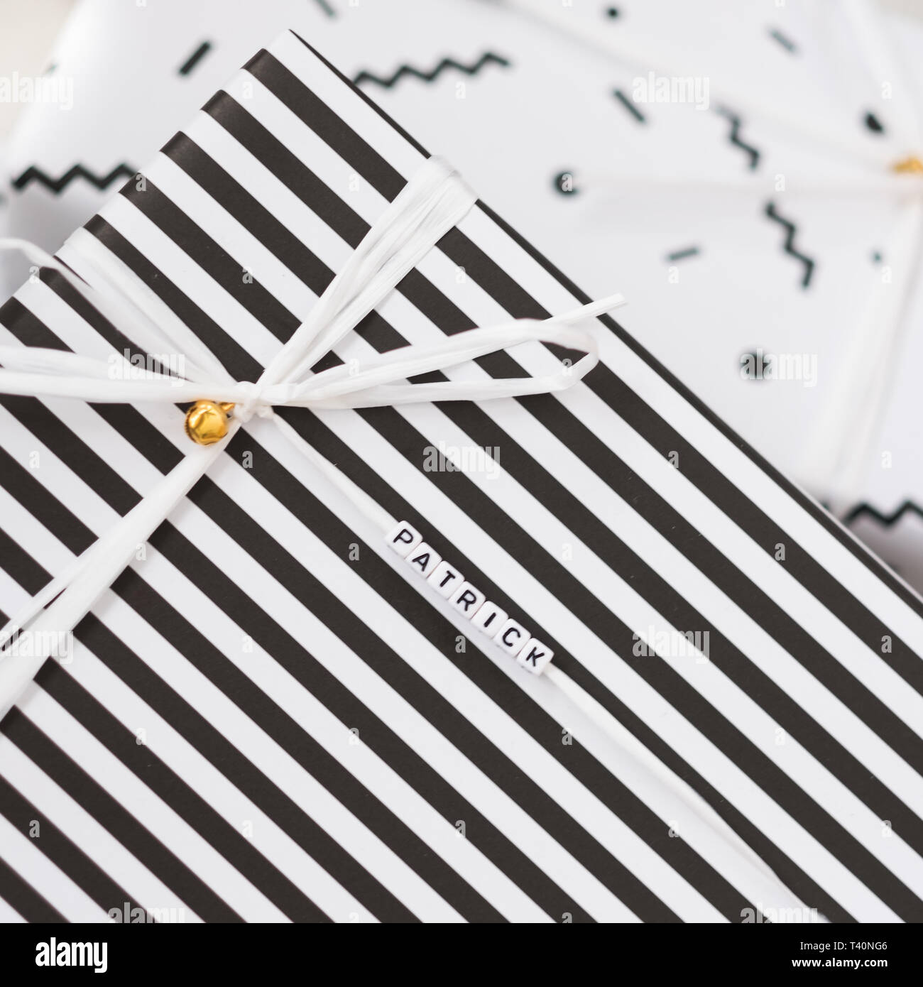 Different beautifully wrapped gift hi-res stock photography and images ...