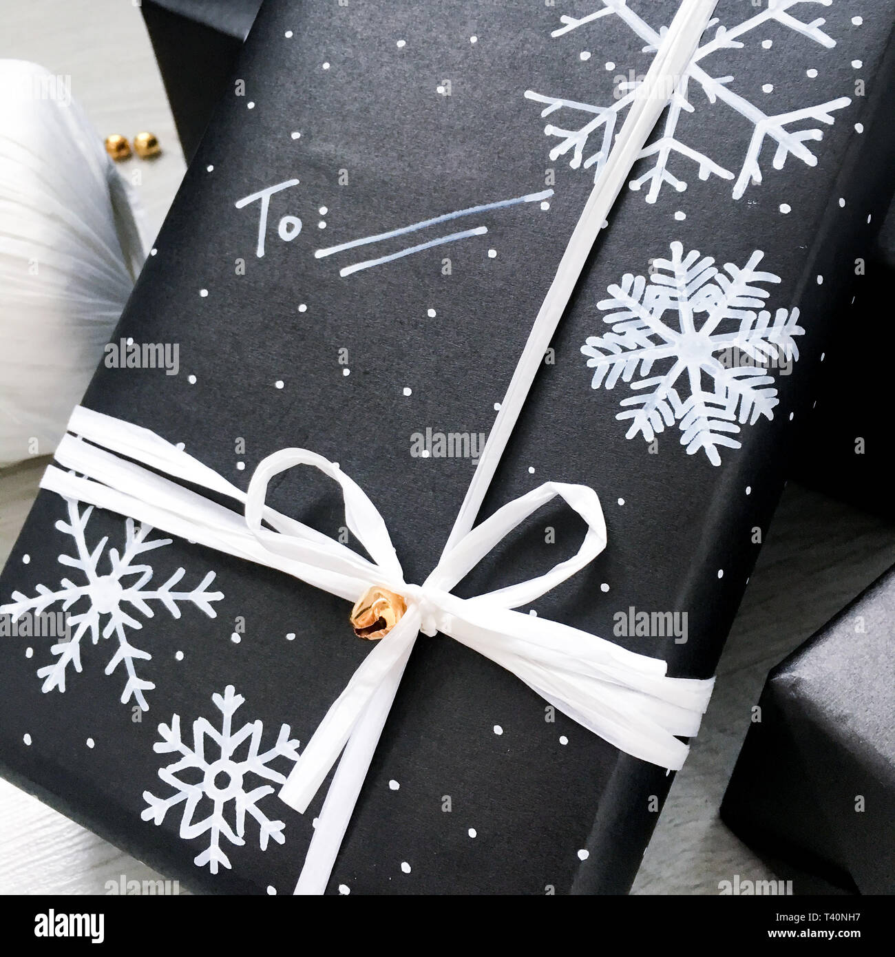 Different beautifully wrapped gift hi-res stock photography and images ...