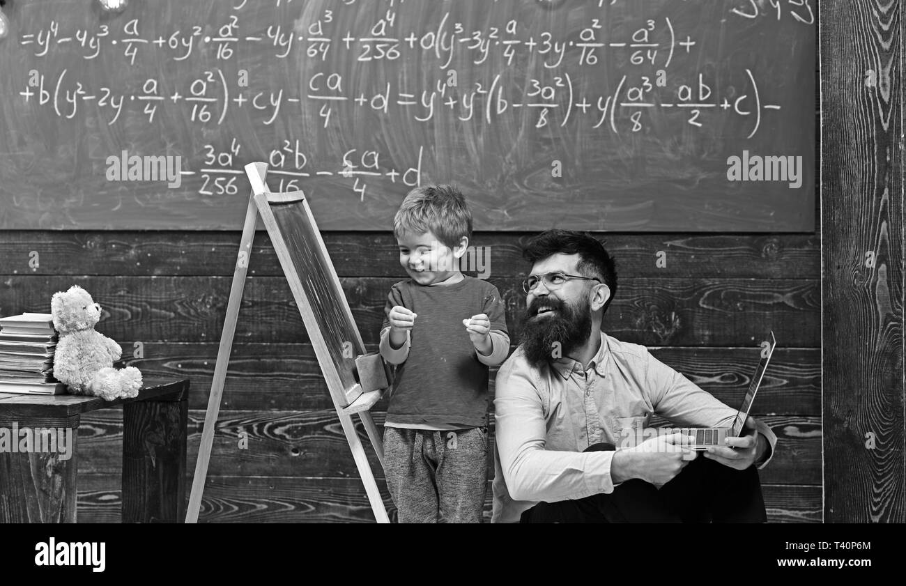 Fun happy pupil kid Black and White Stock Photos & Images - Alamy