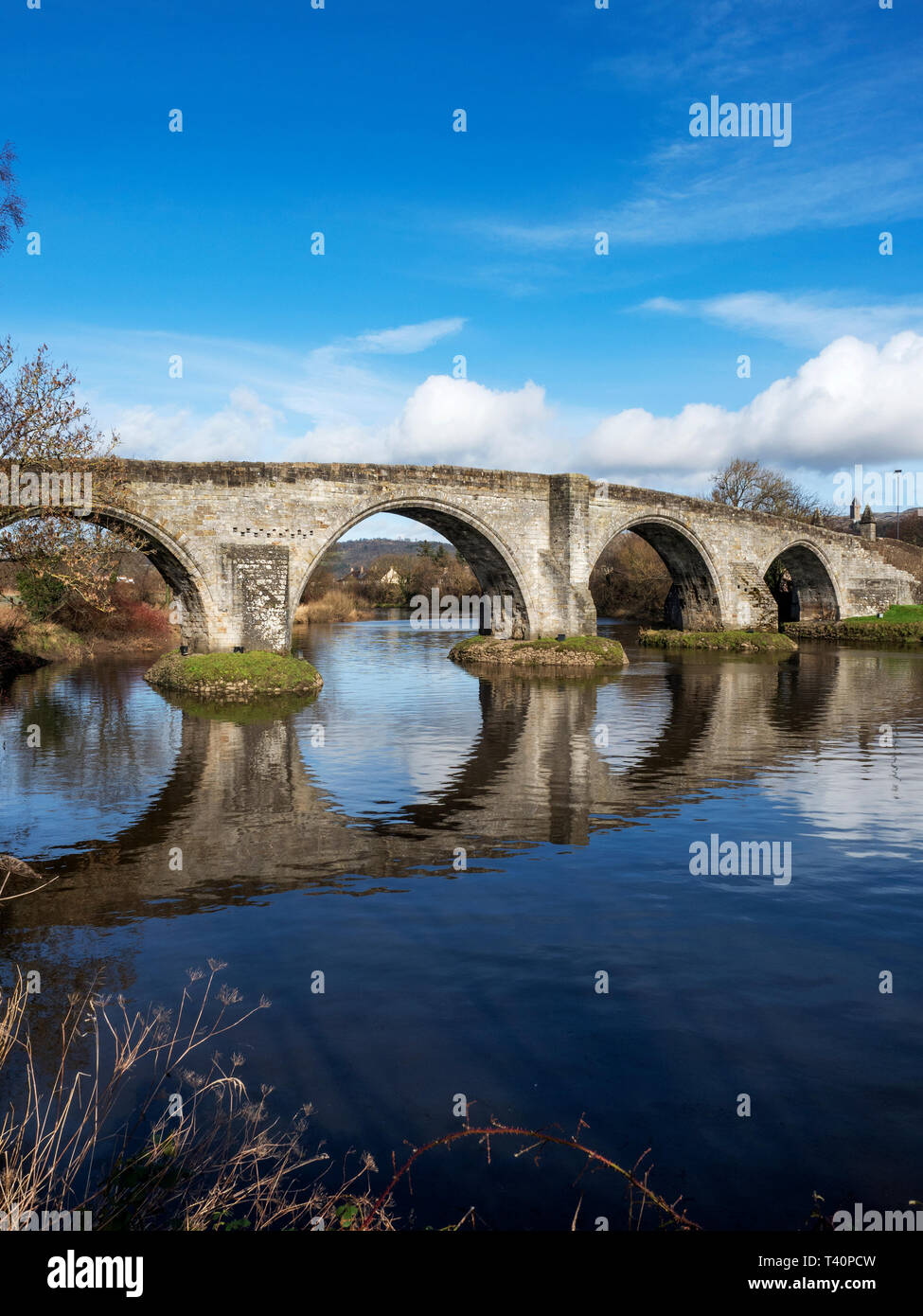 Stirling bridge river forth scotland hi-res stock photography and ...