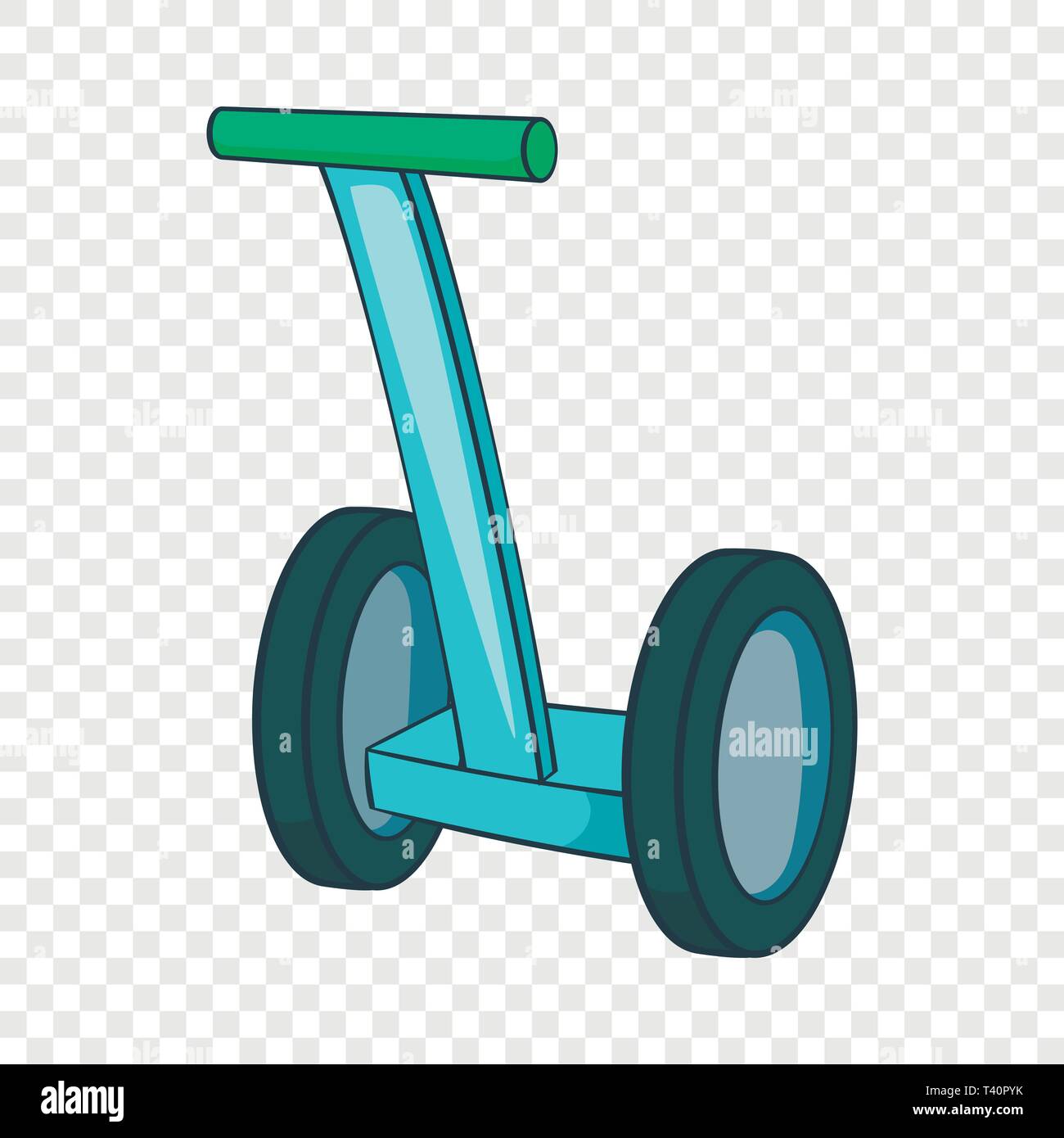 Segway icon, cartoon style Stock Vector Image & Art - Alamy