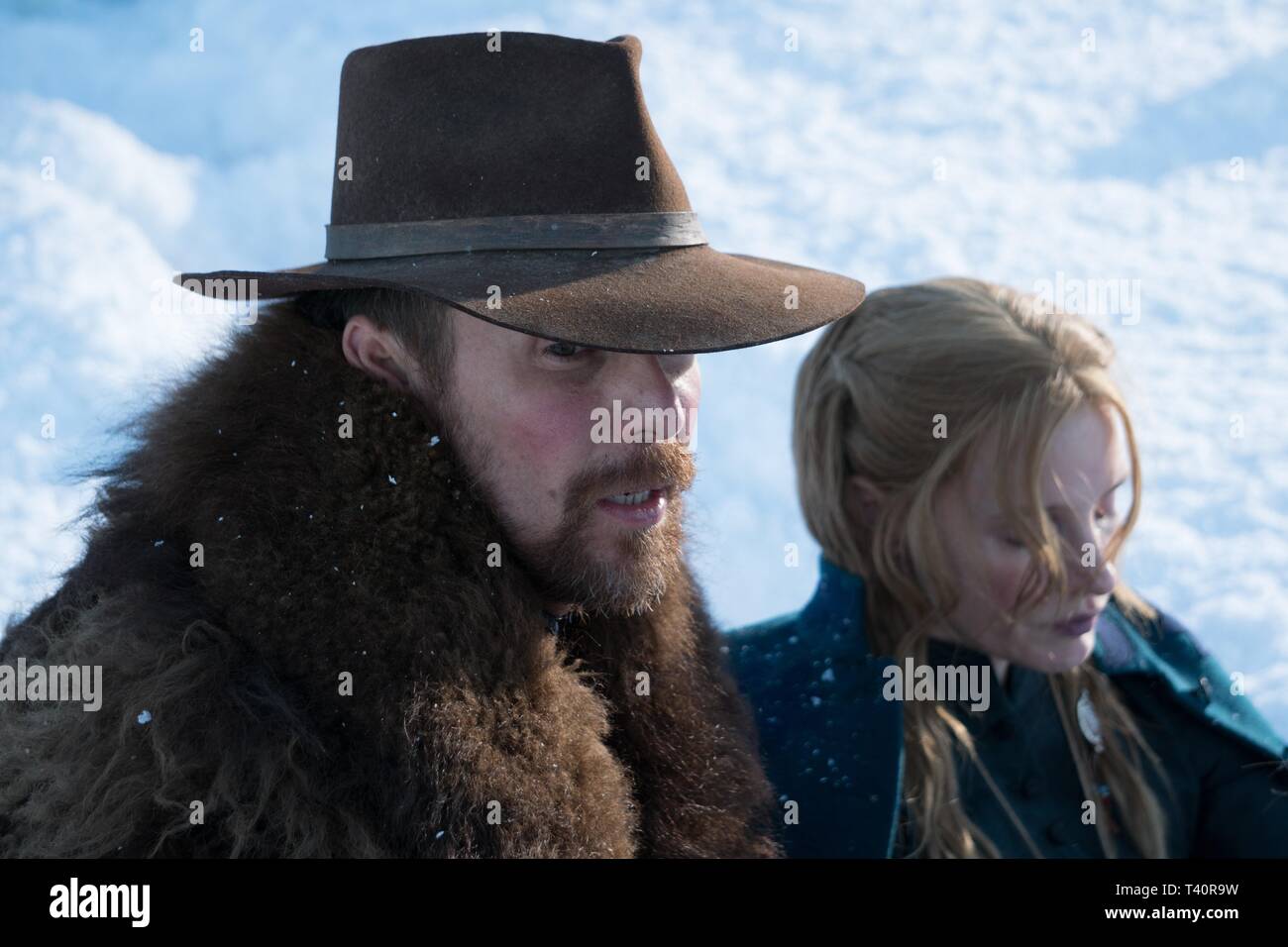 SAM ROCKWELL and JESSICA CHASTAIN in WOMAN WALKS AHEAD (2017). Credit ...