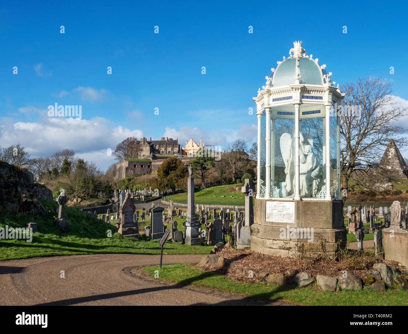 The Martyrs Monument marble group by Handyside Ritchie in the Old Town ...