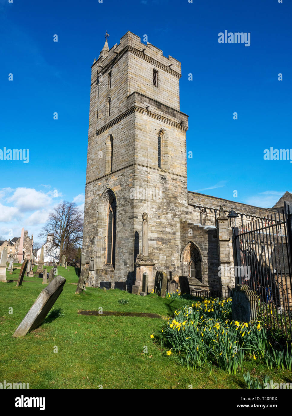 Church of the Holy Rude at the Old Town Cemetery City of Stirling ...