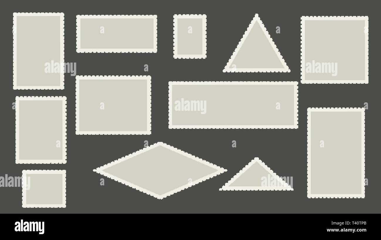 Postal marks Stock Vector Images - Alamy