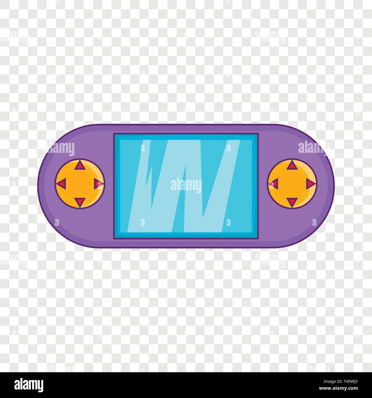 Portable game console icon, cartoon style Stock Vector Image & Art - Alamy