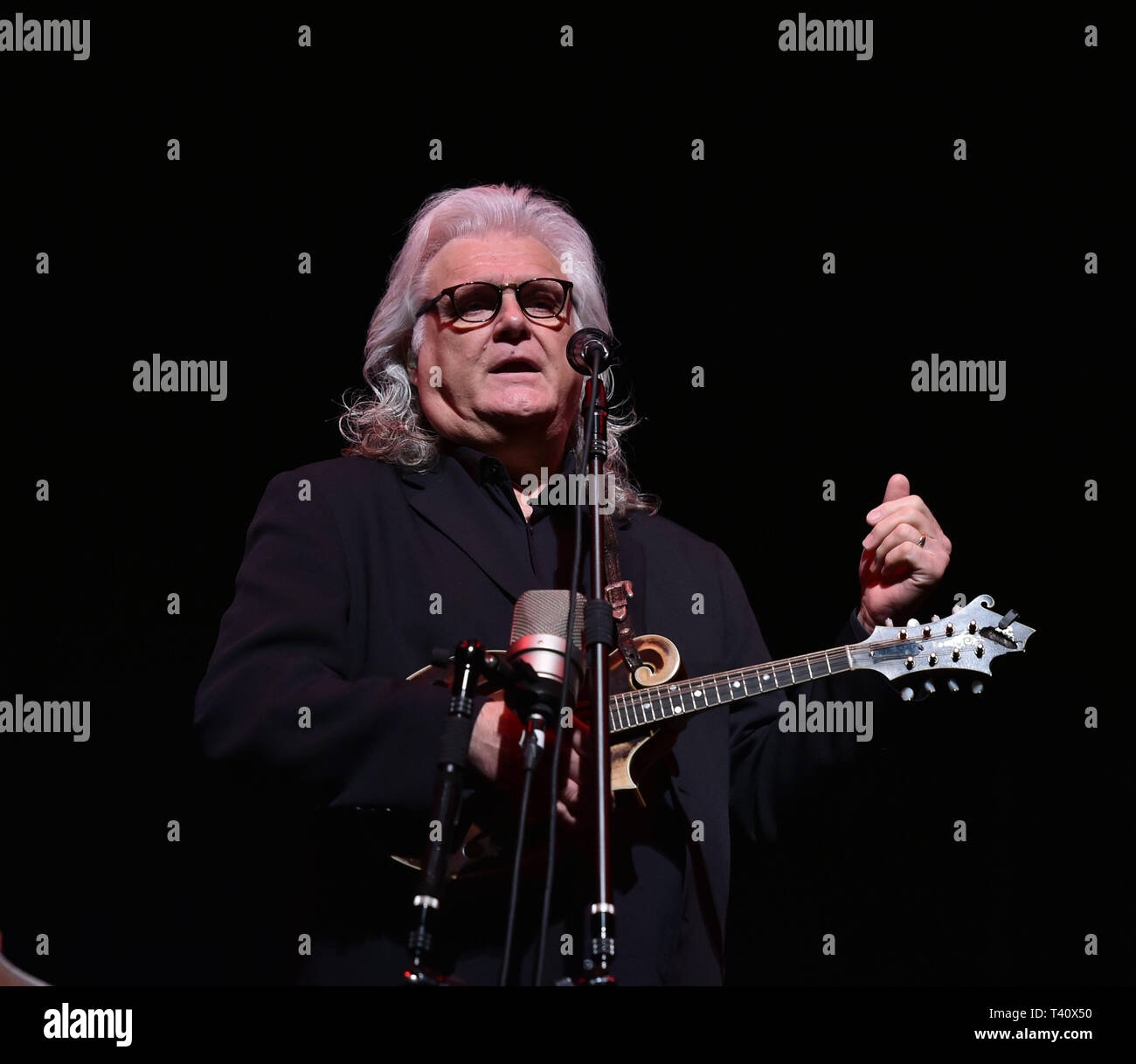 April 11, 2019 - Multi Grammy winner RICKY SKAGGS bluegrass legend ...