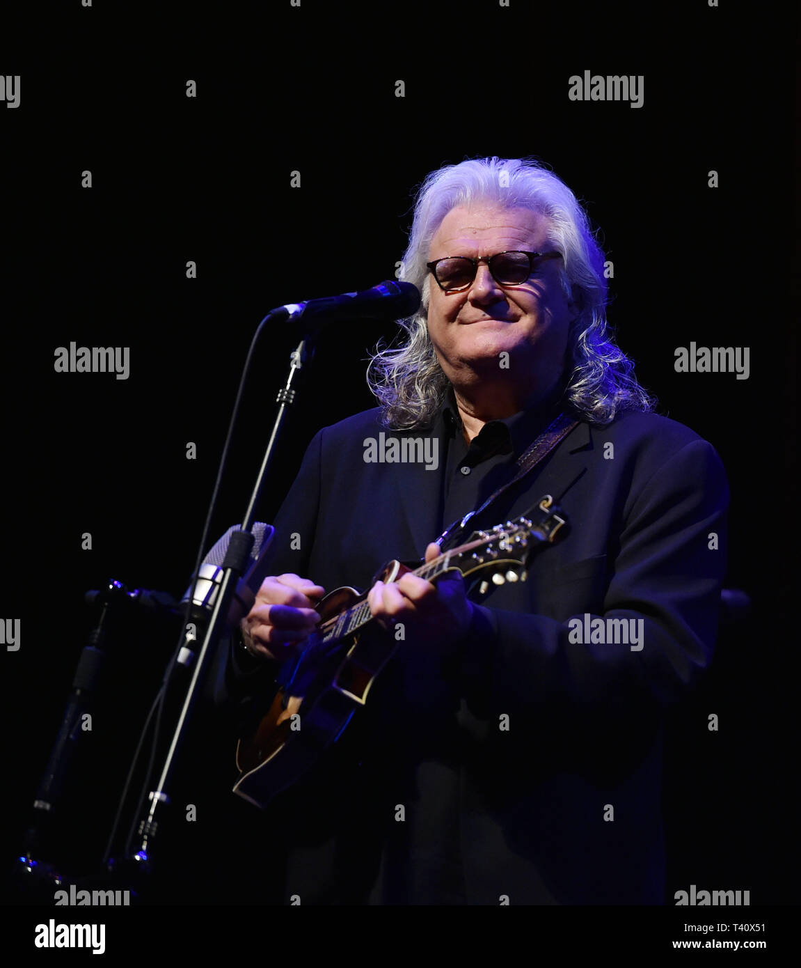 April 11, 2019 - Multi Grammy winner RICKY SKAGGS bluegrass legend ...