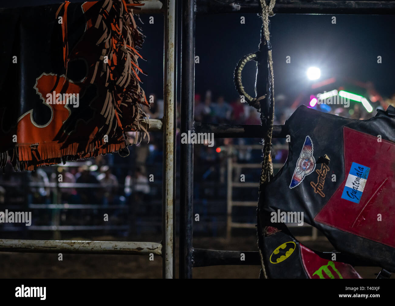 Bull riding vest hi-res stock photography and images - Alamy