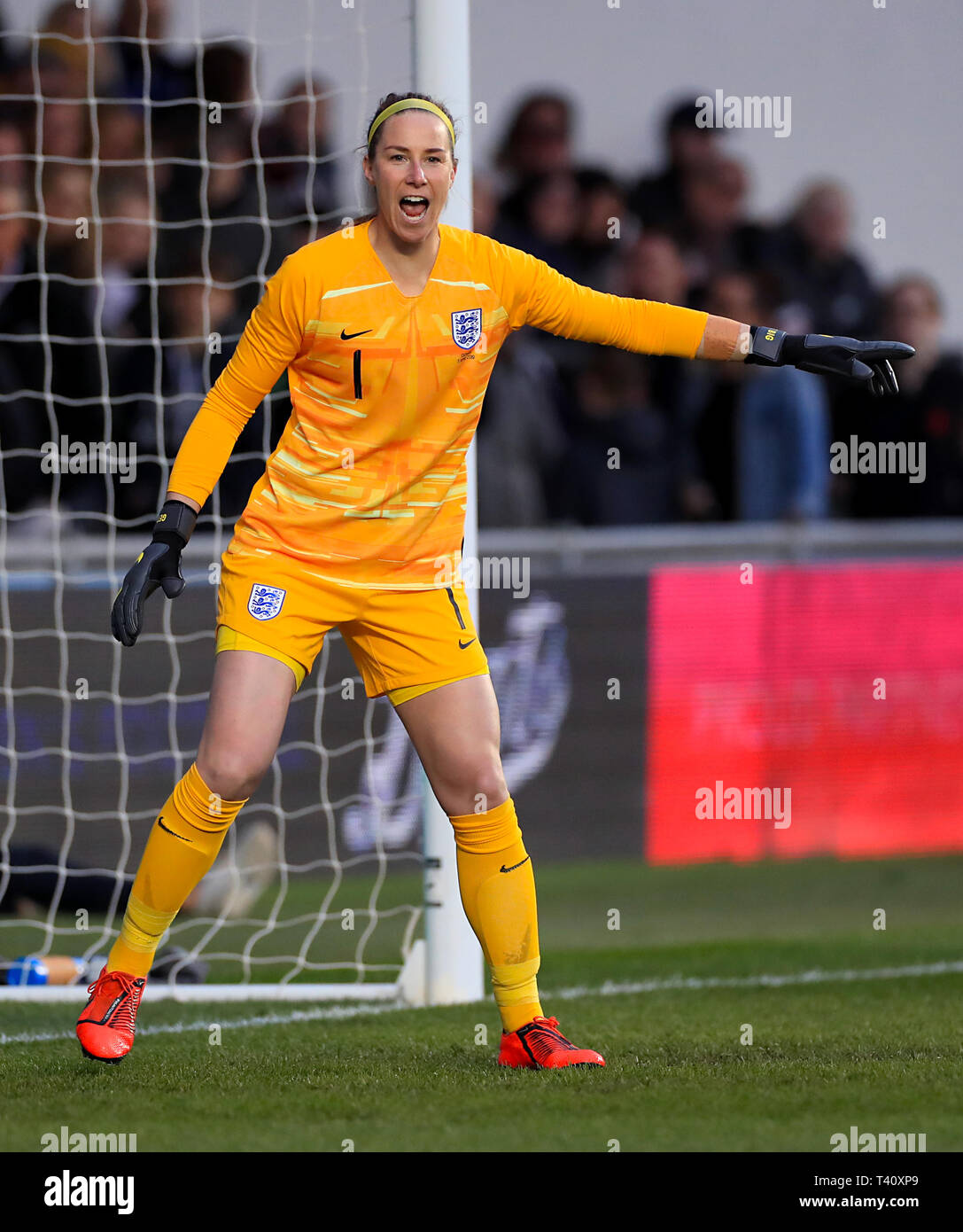 England goalkeeper Karen Bardsley Stock Photo - Alamy