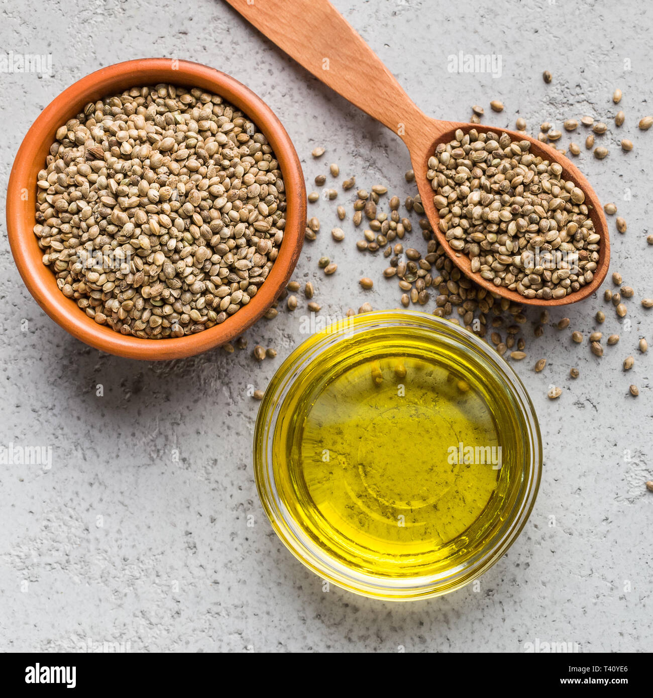 Pure cold pressed oils concept Stock Photo - Alamy