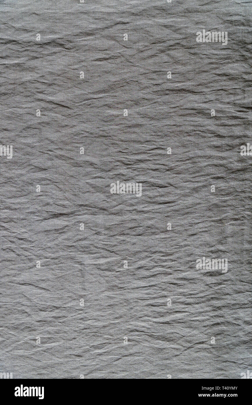 Texture of gray crumpled fabric for background and design Stock Photo ...
