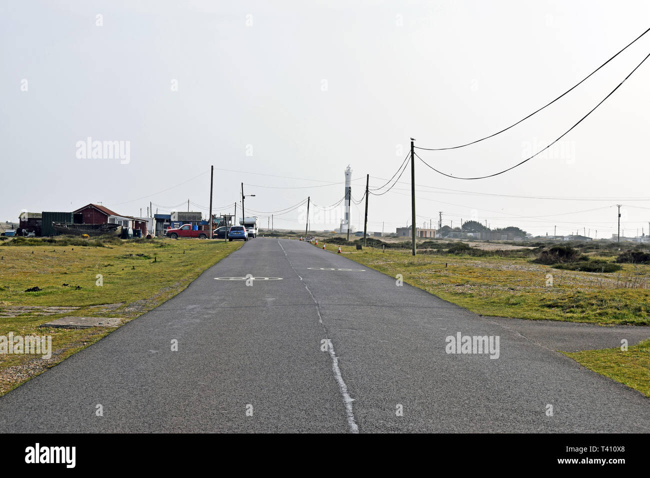 landscape view of Dungeness Stock Photo - Alamy