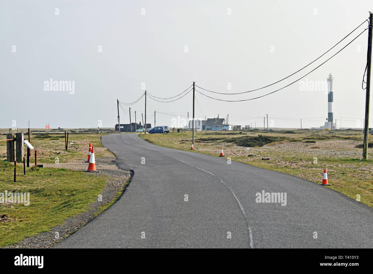 landscape view of Dungeness Stock Photo - Alamy
