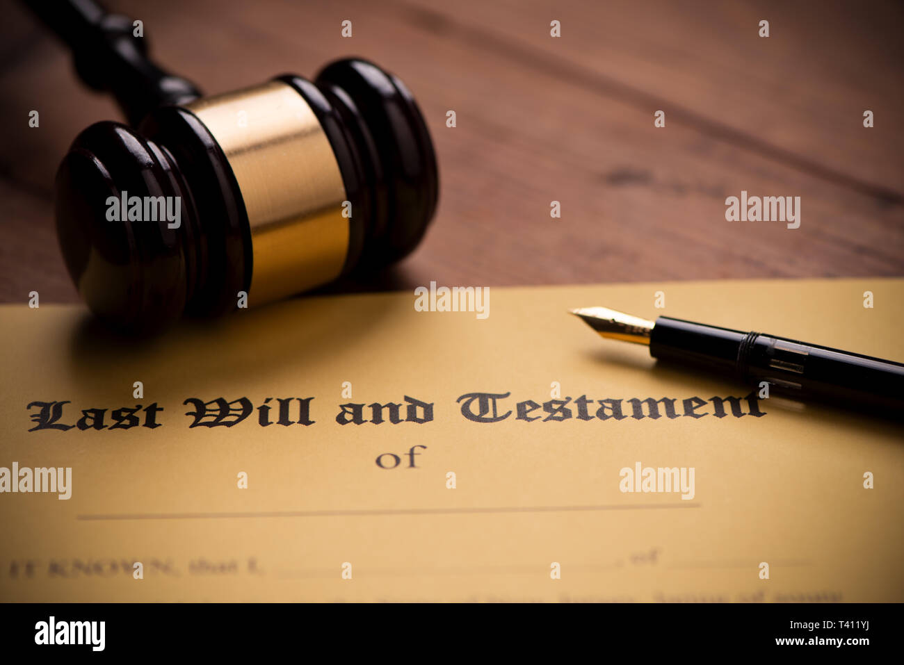 Final will and testament hi-res stock photography and images - Alamy