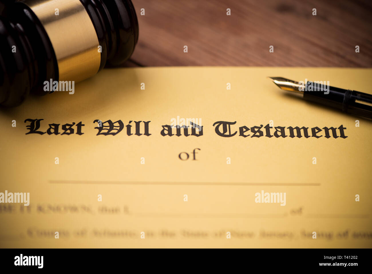 Certificate of inheritance hi-res stock photography and images - Alamy