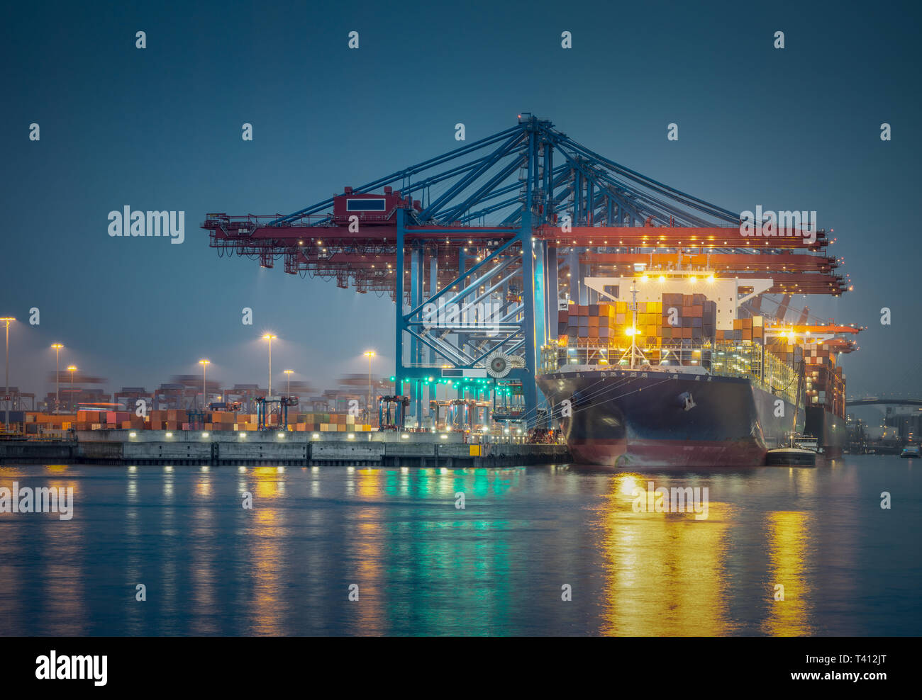 Deep water container terminal hi-res stock photography and images - Alamy