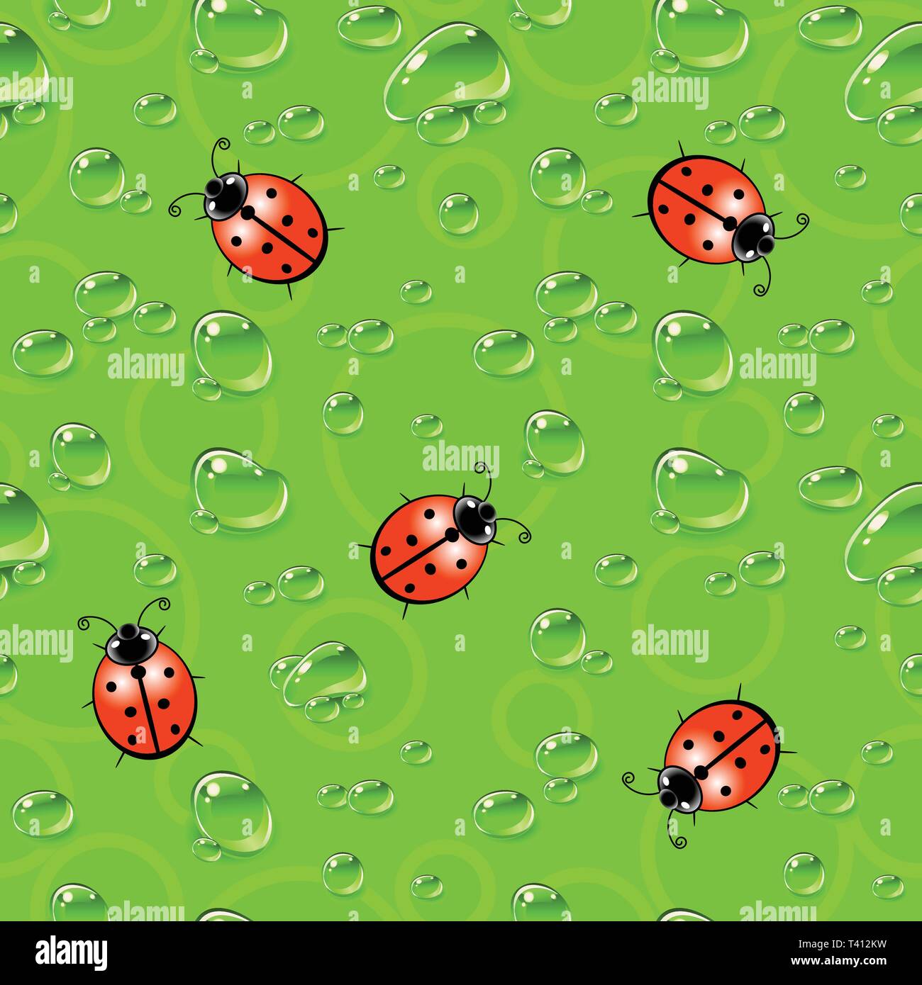 Leaf dew drops background Stock Vector Images - Alamy