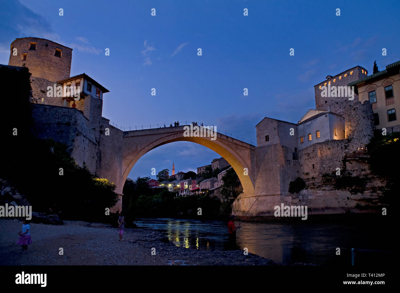 The old bridge of mostar, Bosnia and Herzegovina Stock Photo - Alamy