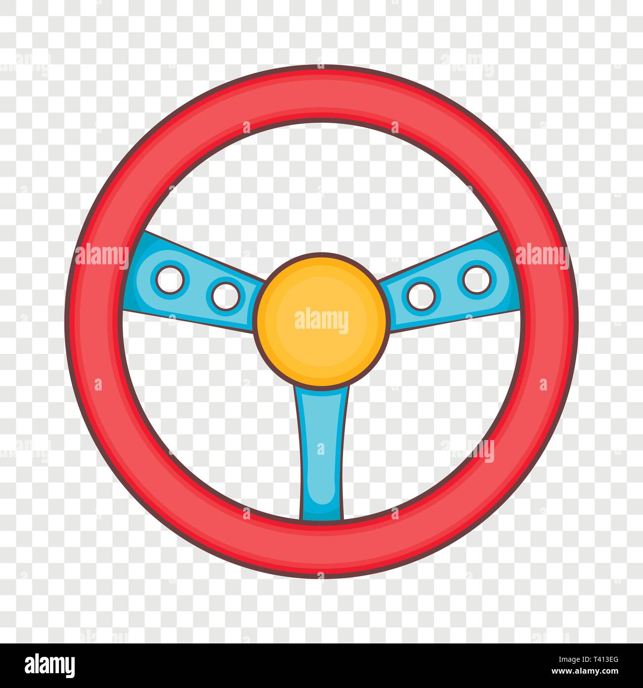 Game steering wheel icon, cartoon style Stock Vector Image & Art - Alamy