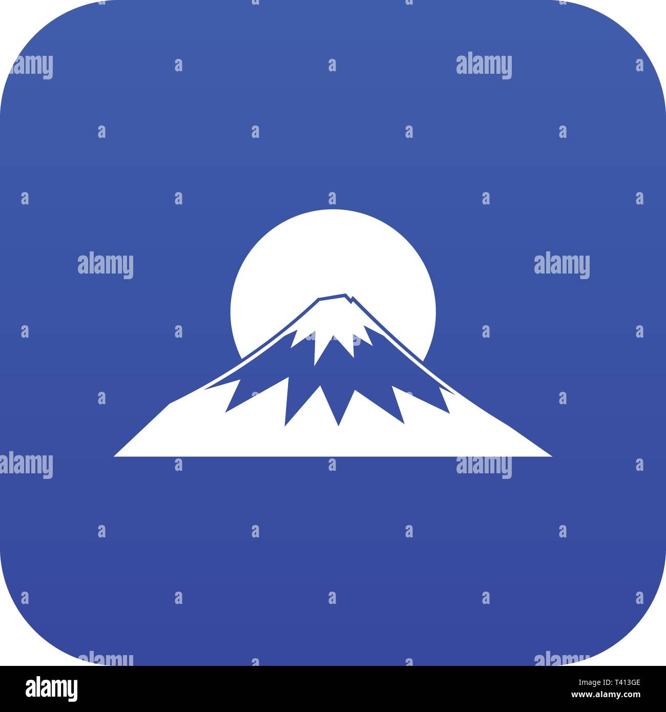 Wonderful sunset view Stock Vector Images - Alamy