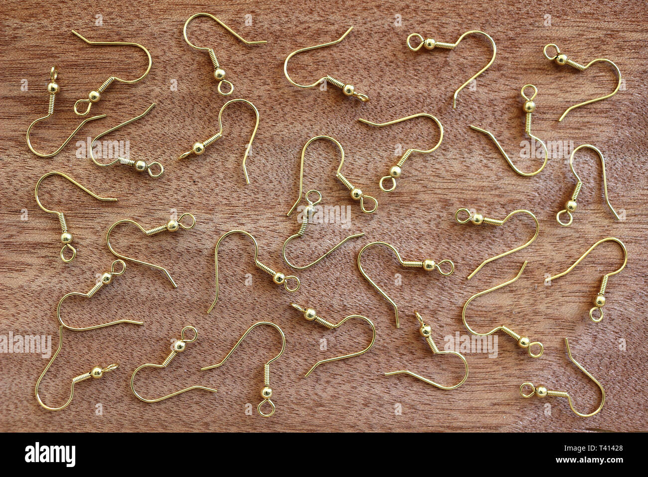 Earring hooks hi-res stock photography and images - Alamy