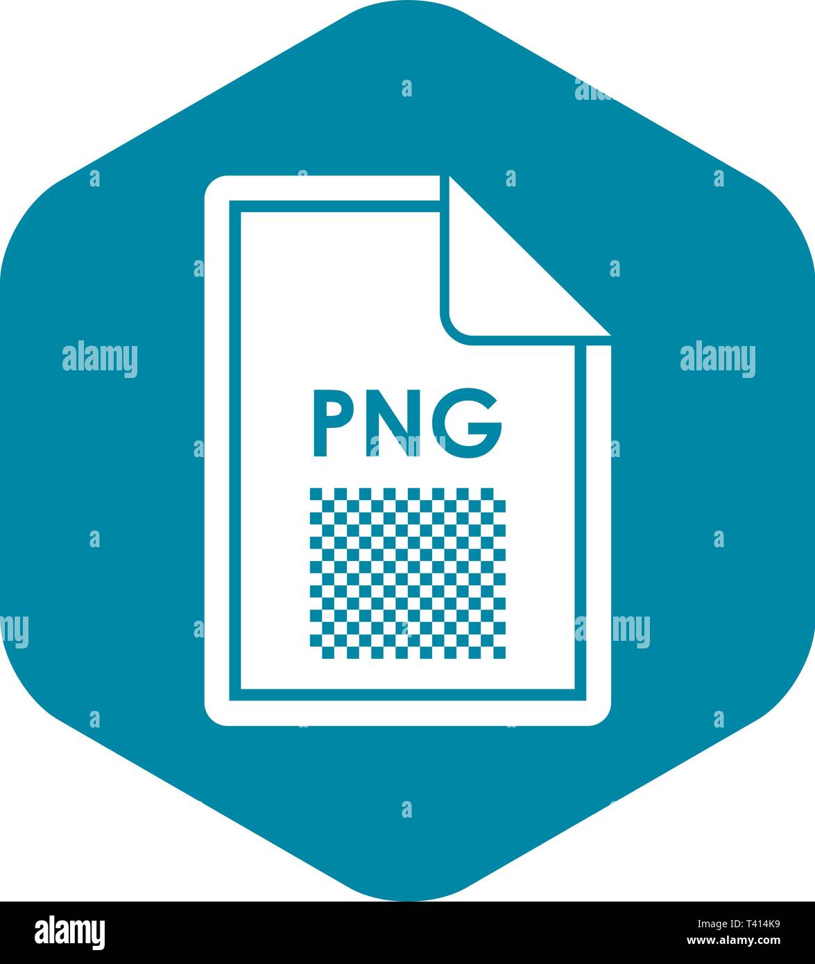 File PNG icon, simple style Stock Vector Image & Art - Alamy