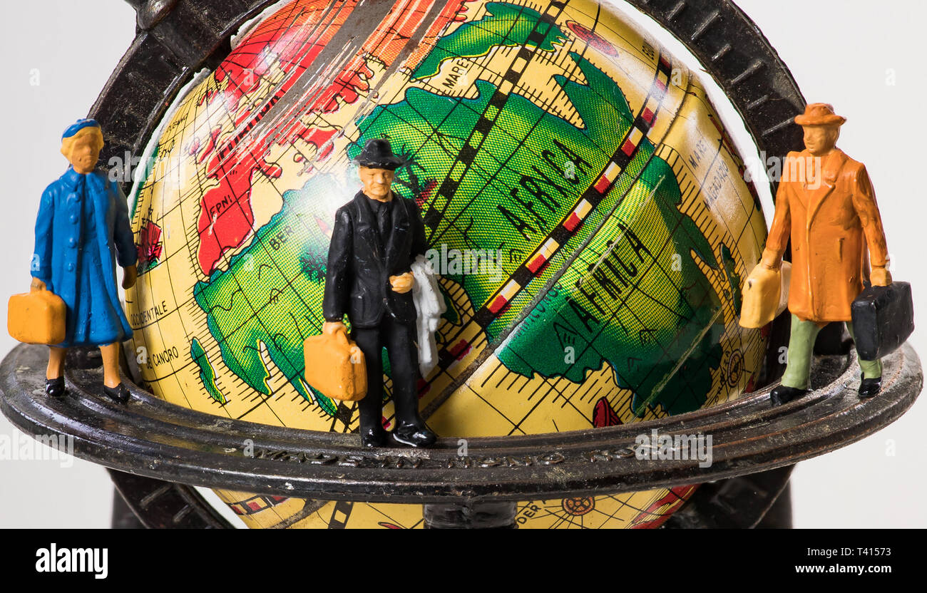 Man woman world map hi-res stock photography and images - Alamy