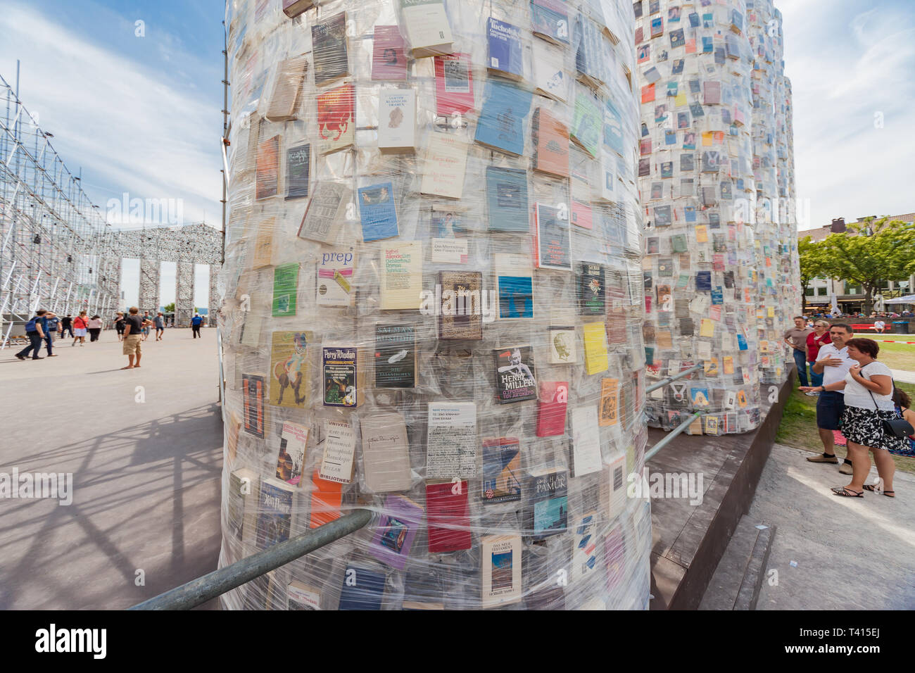 Kassel, Germany - June 15, 2017: The "Documenta" in Kassel takes place ...