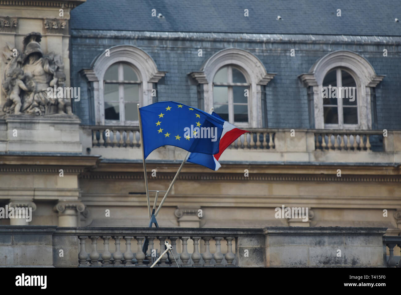 Council of europe flag hi-res stock photography and images - Alamy