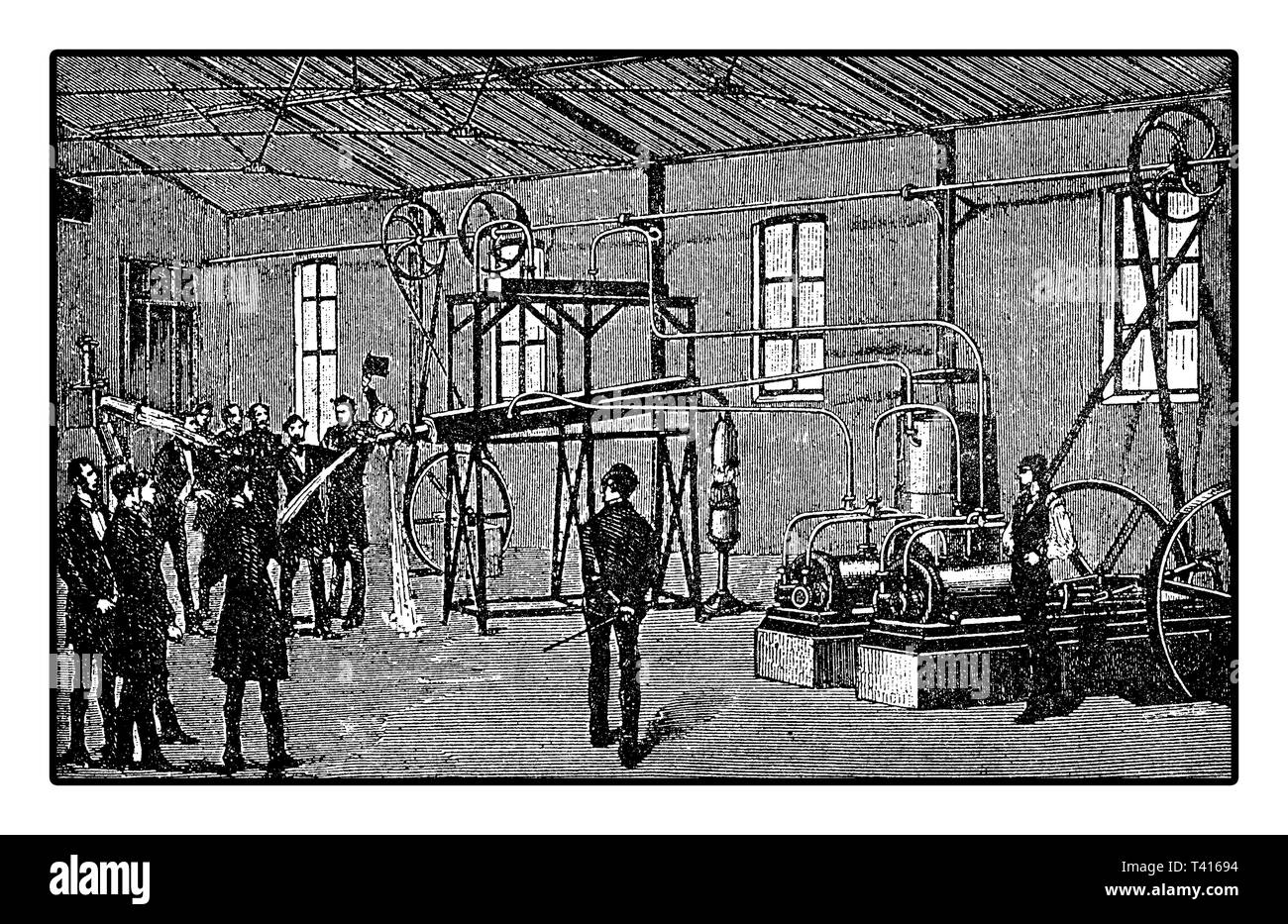 Raoul-Pierre Pictet gas liquefaction apparatus. Pictet employed the ...